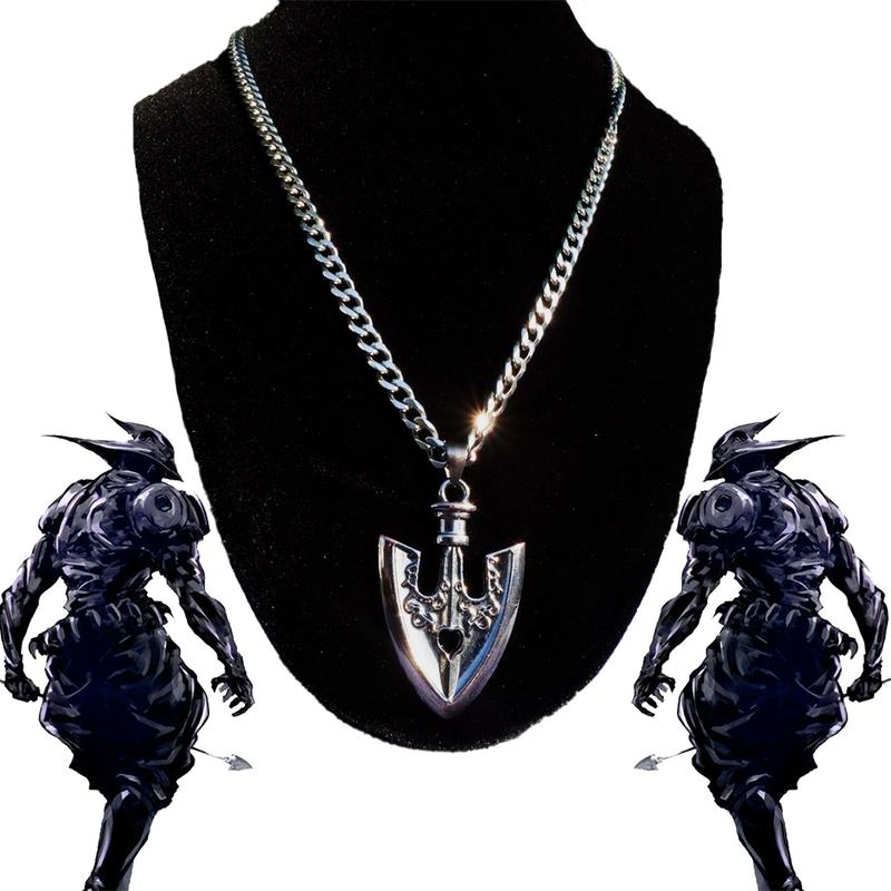 JJBA - Silver Requiem Arrow Necklace – craftedbykaiyo