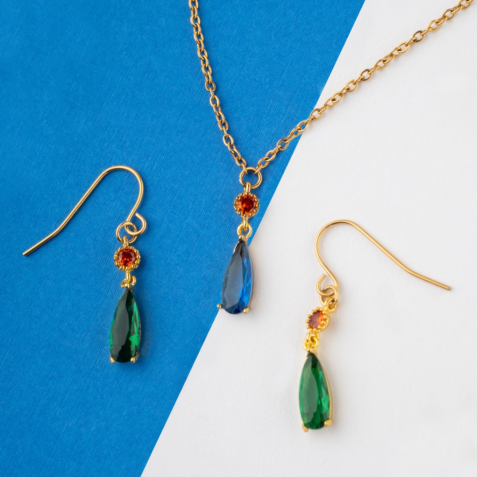 Howls Moving Castle - Wizard Howl - Necklace + Earring Set – craftedbykaiyo